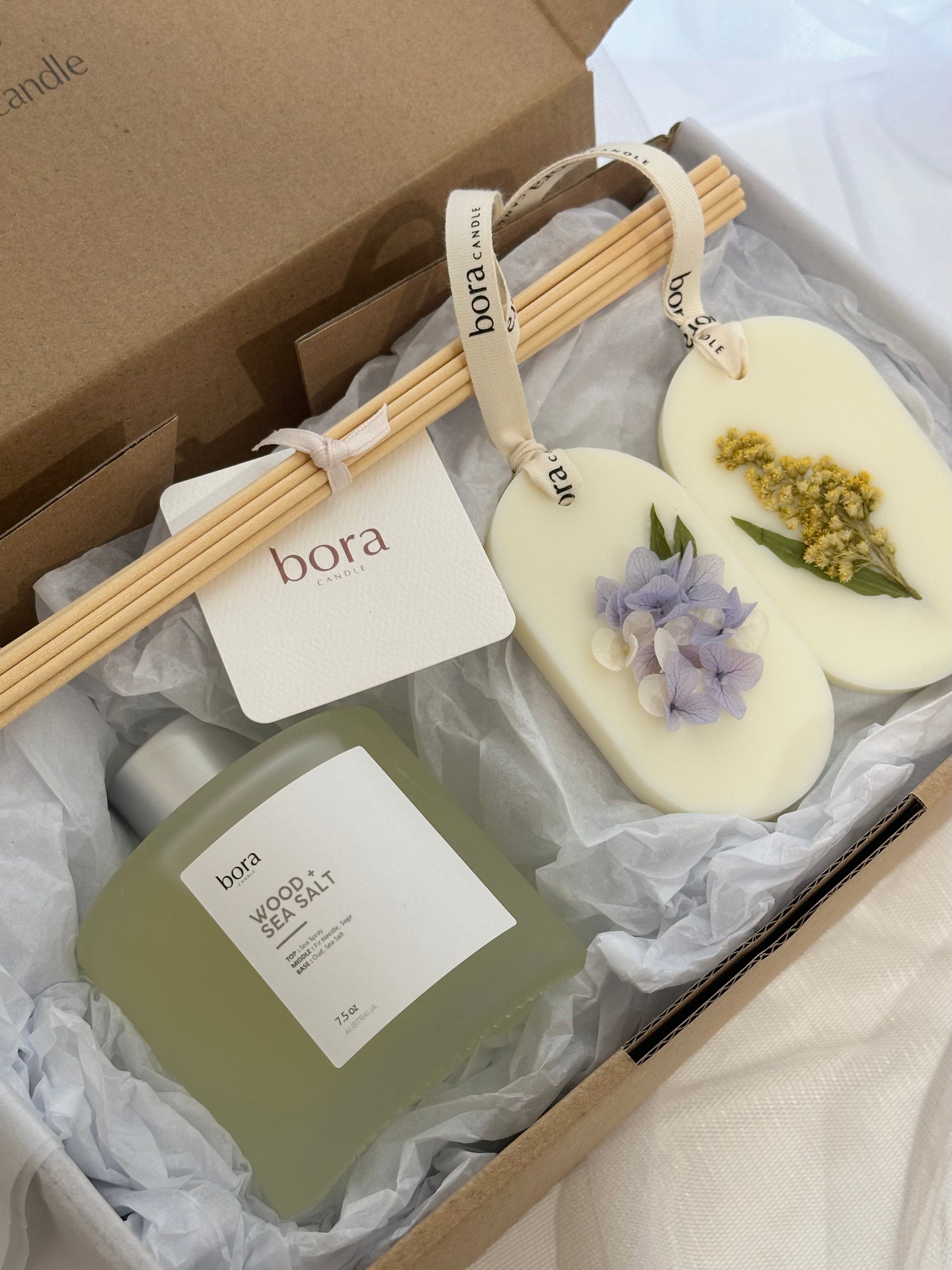T Set Diffuser Two Of Wax Tablet Diffuser Bora Candle